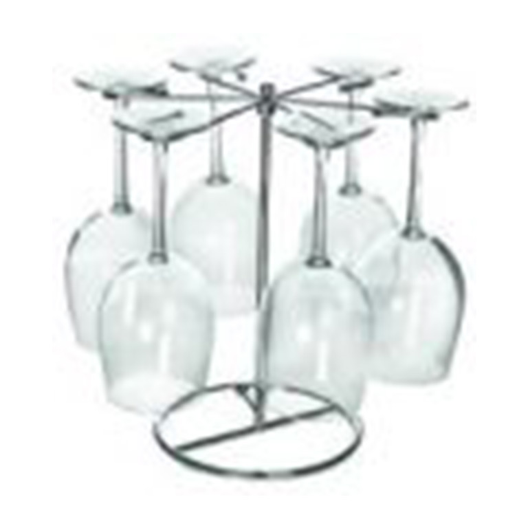 Six Wine Glass Drying Rack - Artisan Wine and Food Lovers Thailand